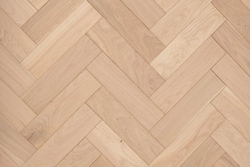 Home Choice Engineered Rustic Oak Herringbone 10mm x 80mm Natural Smoo