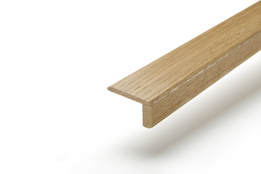 Edge Trim Solid Oak Solid Oak Edge Profile 900mm Length Carpet And