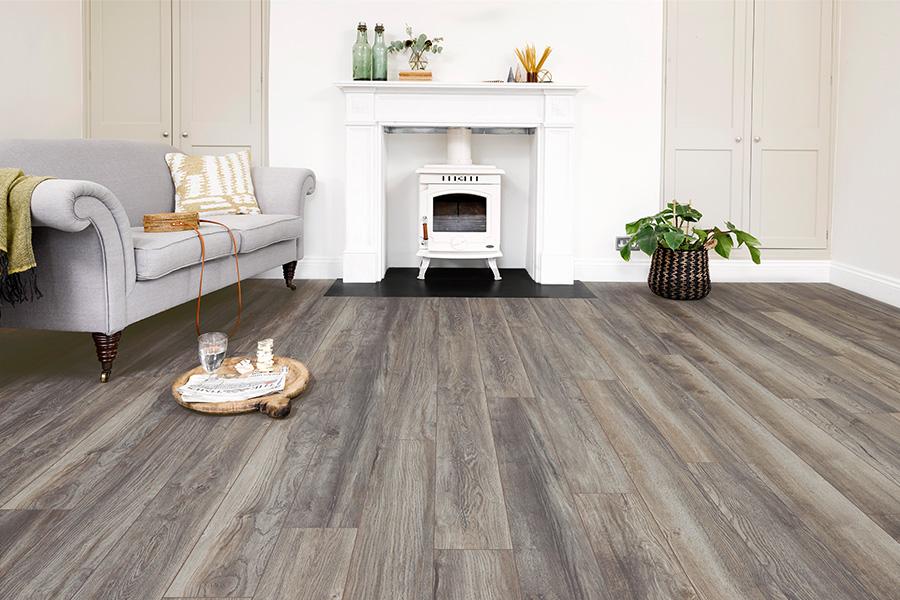 Series Woods Professional 10mm Laminate Flooring Harbour grey Oak – UK ...